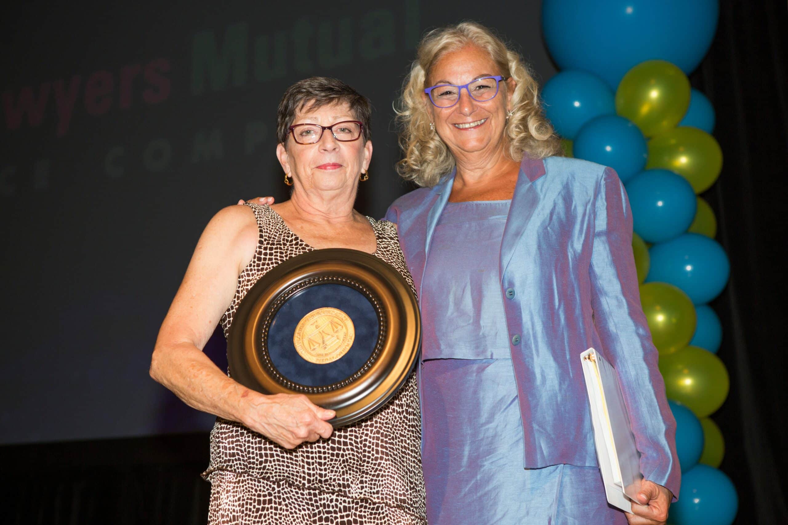 Jane Curran receives Medal of Honor Award for a Non-Lawyer - FFLA